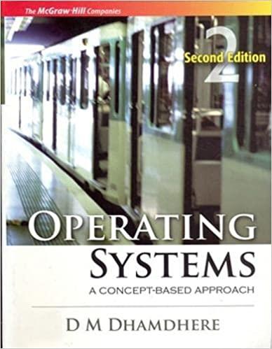 Operating Systems A Concept Based Approach Dhananjay Dhamdhere PDF ...